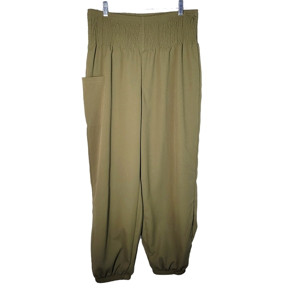 Grawell | Pants & Jumpsuits | Grawell Olive Green High Rise Harem Pants ...